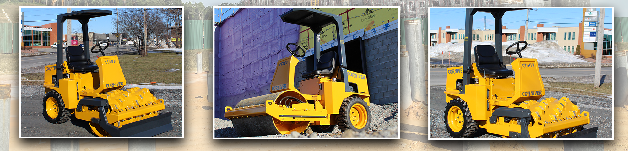Single Drum, Ride0on Vibratory Roller Compactors